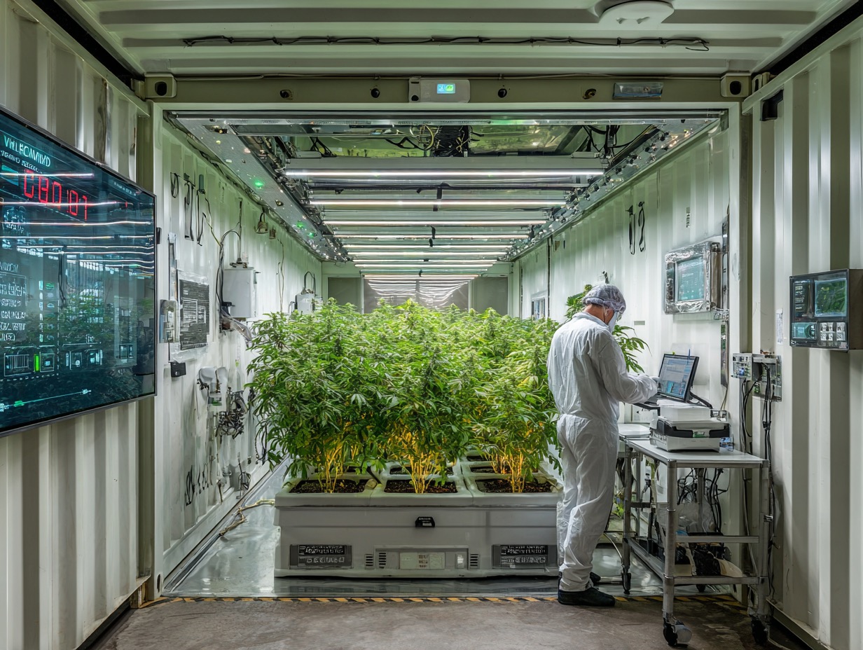 Shipping Containers for Cannabis Grow Operations | Axcess Box